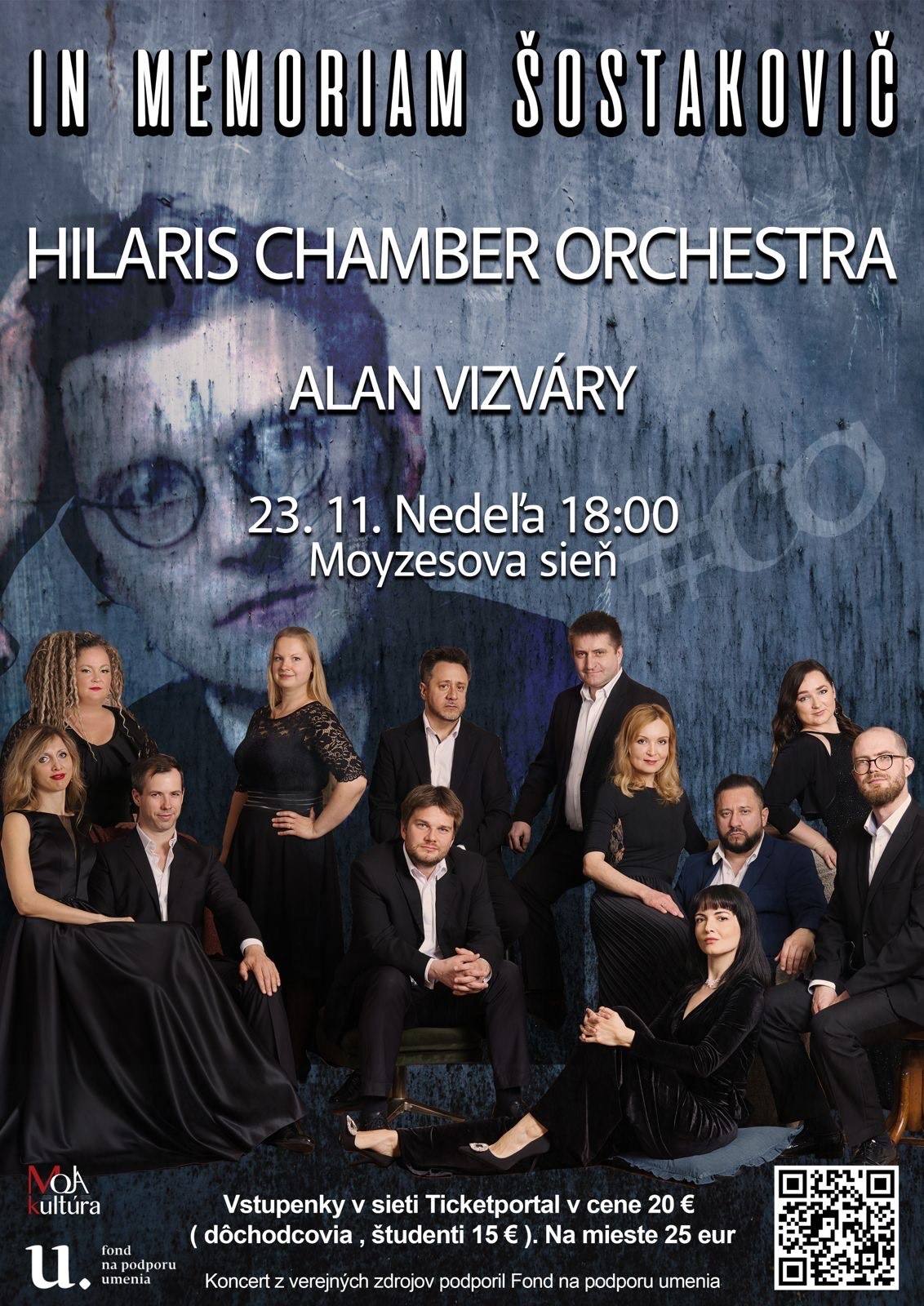 In memoriam Šostakovič - Hilaris Chamber Orchestra | TICKETPORTAL vstupenky na dosah - divadlo ...