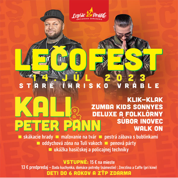 LečoFest | TICKETPORTAL vstupenky na dosah - divadlo, hudba, koncert ...