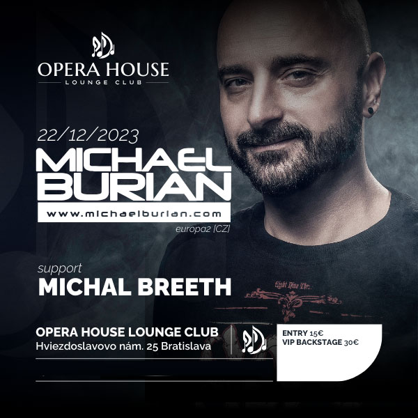 Michael Burian | TICKETPORTAL vstupenky na dosah - divadlo, hudba, koncert, festival, muzikál, šport