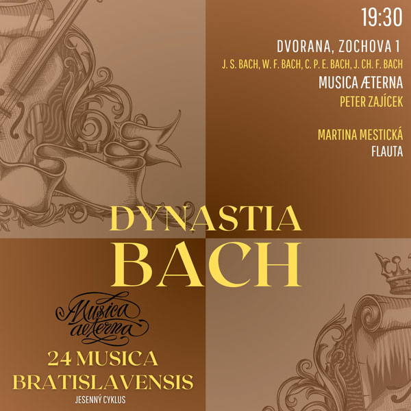 Dynastia BACH | TICKETPORTAL vstupenky na dosah - divadlo, hudba ...
